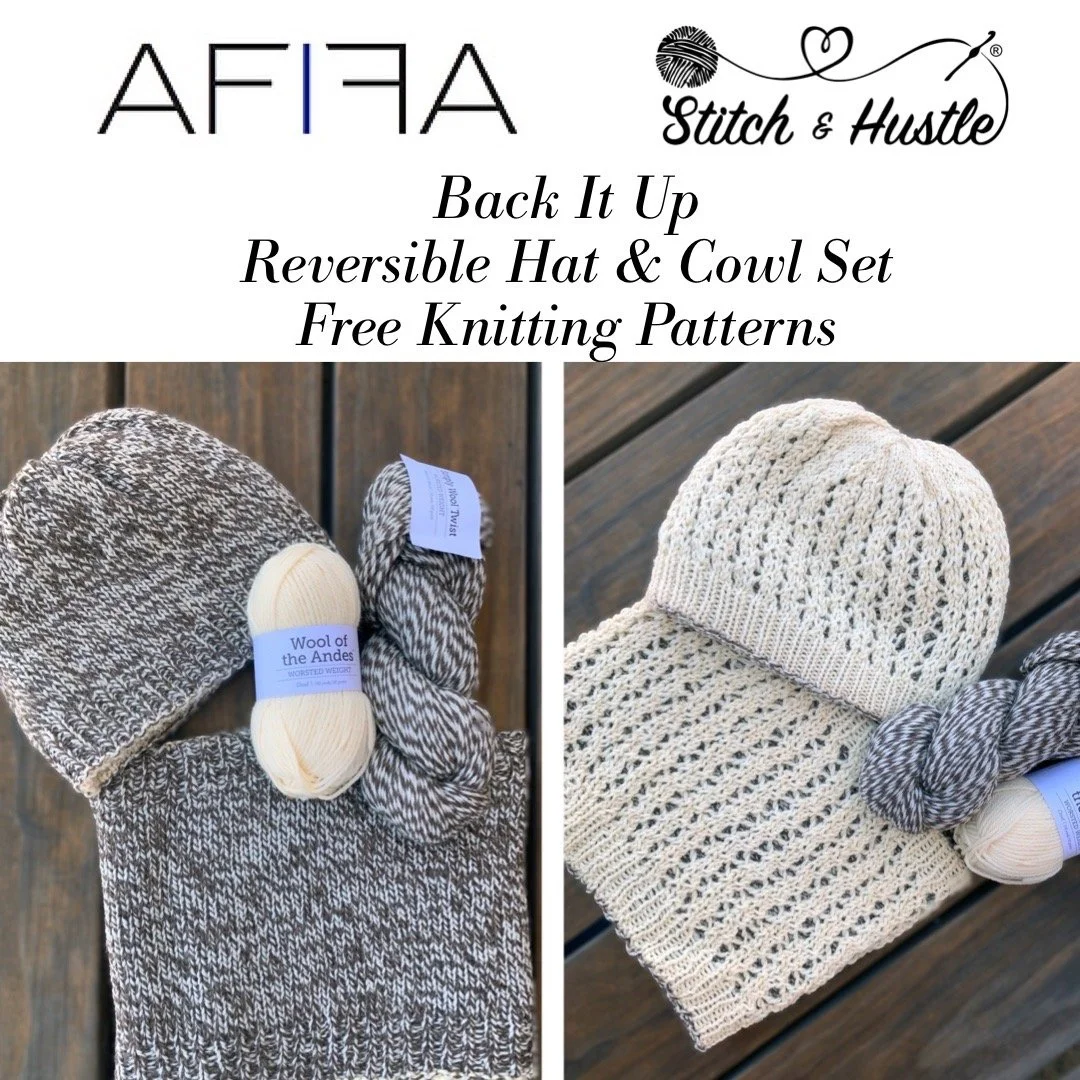 Back It Up Reversible Hat Free Knitting Pattern — Stitch & Hustle