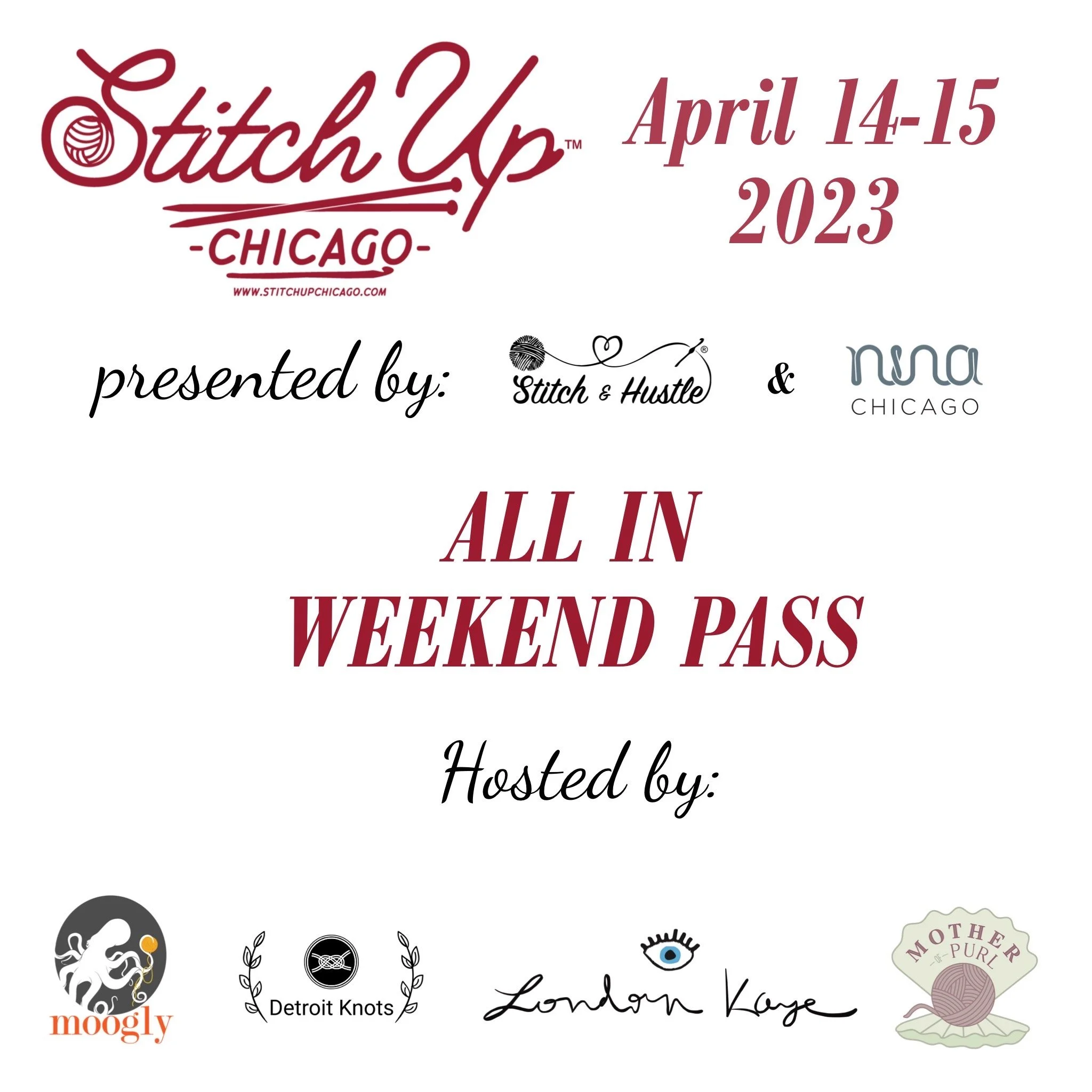 Stitch Up Chicago 2023 FAQ — Stitch & Hustle