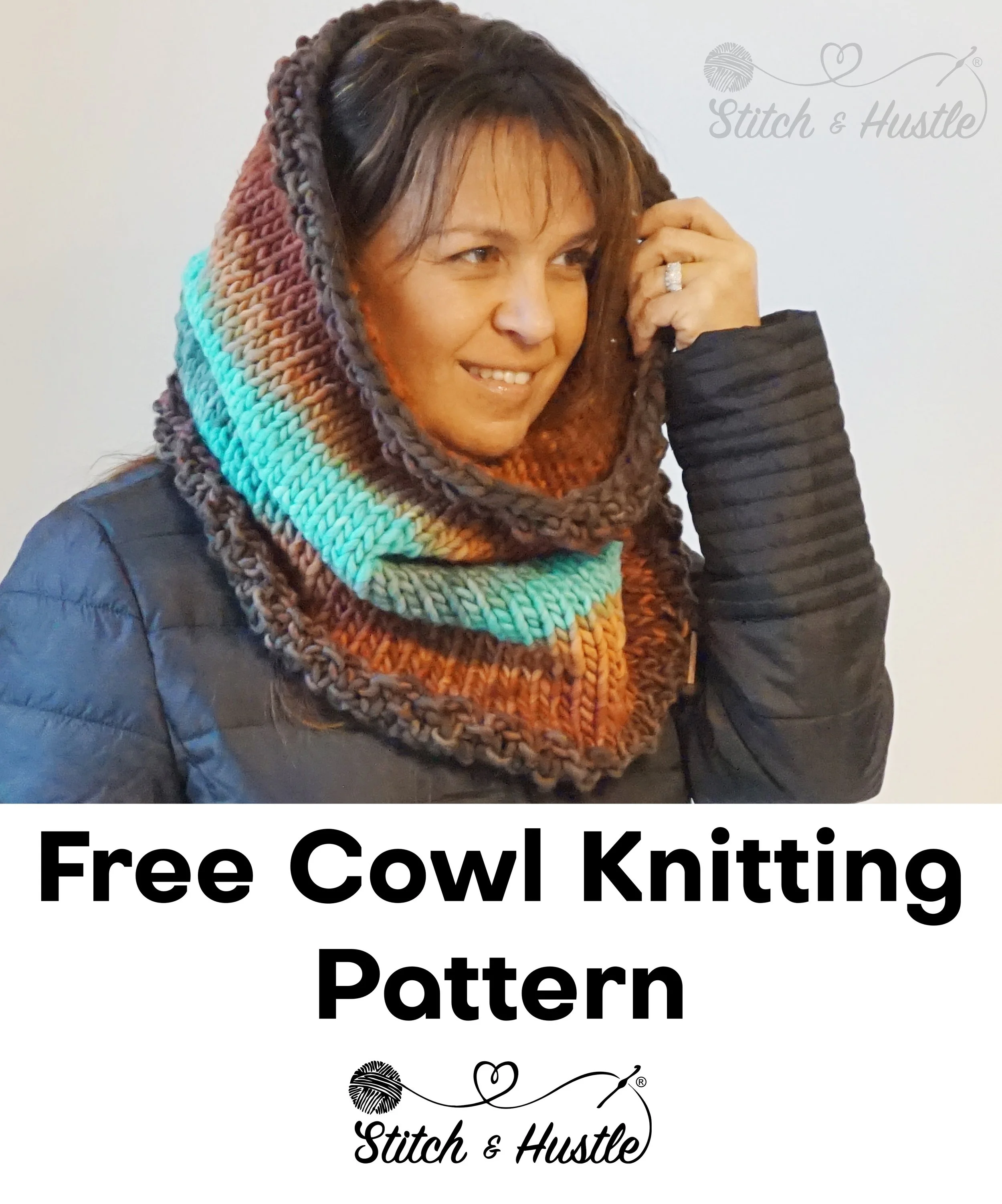 Hastings Cowl Snood Free Knitting Pattern — Stitch & Hustle