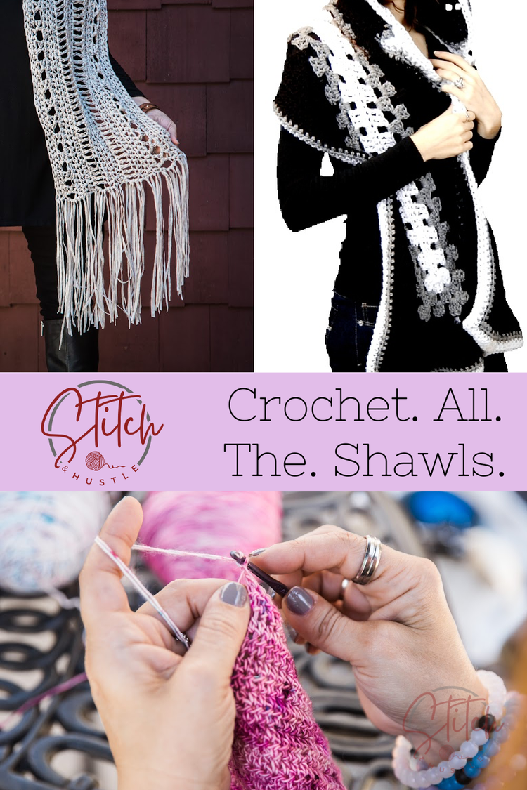 CROCHET. ALL. THE. SHAWLS: The Ultimate Guide to Crochet Shawl Shapes ...