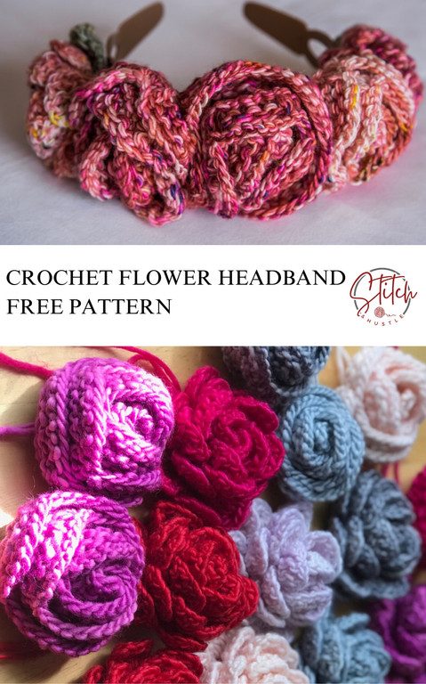 Crochet Flower Crown Free Pattern And Tutorial — Stitch & Hustle