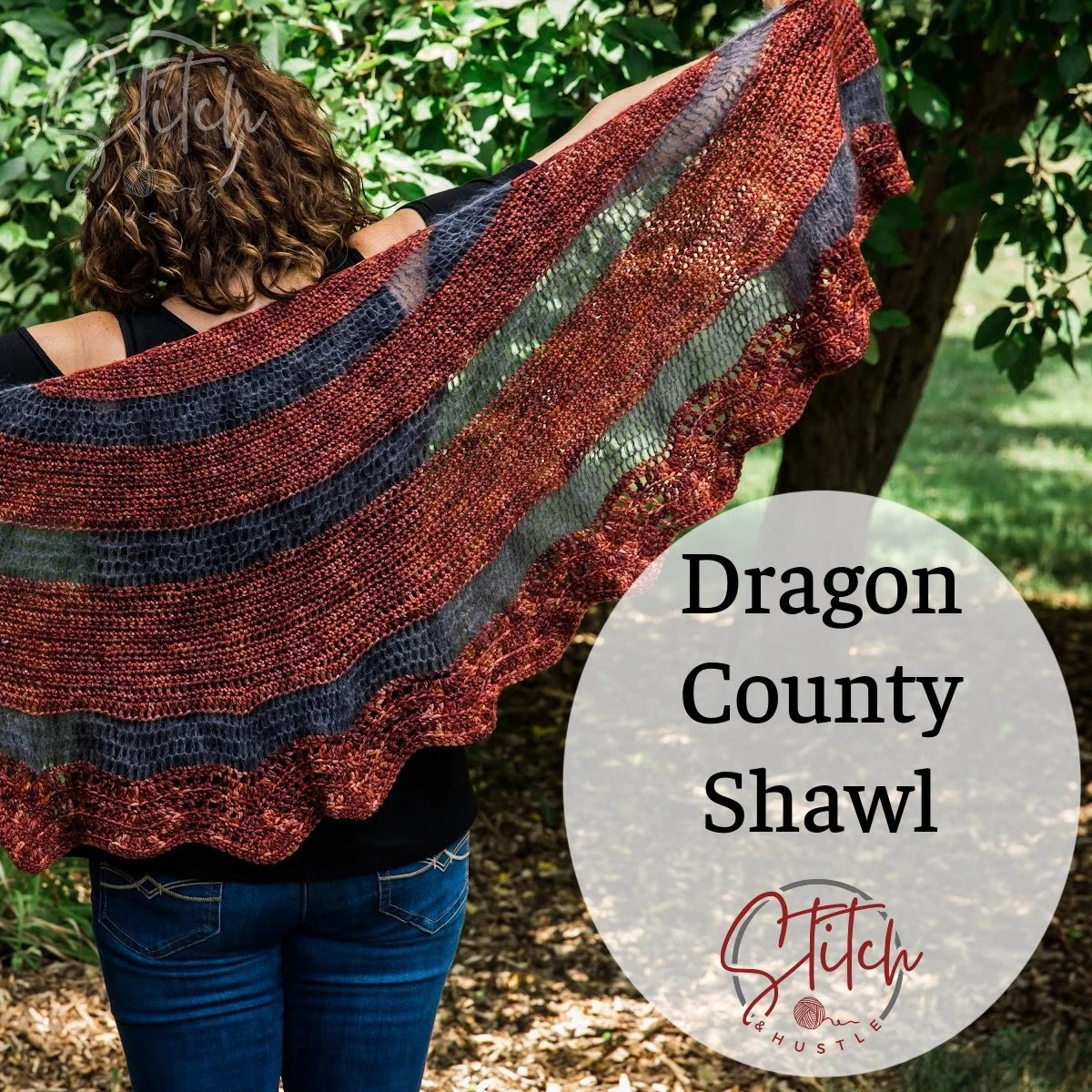 Dragon County Shawl Free Crochet Pattern — Stitch & Hustle