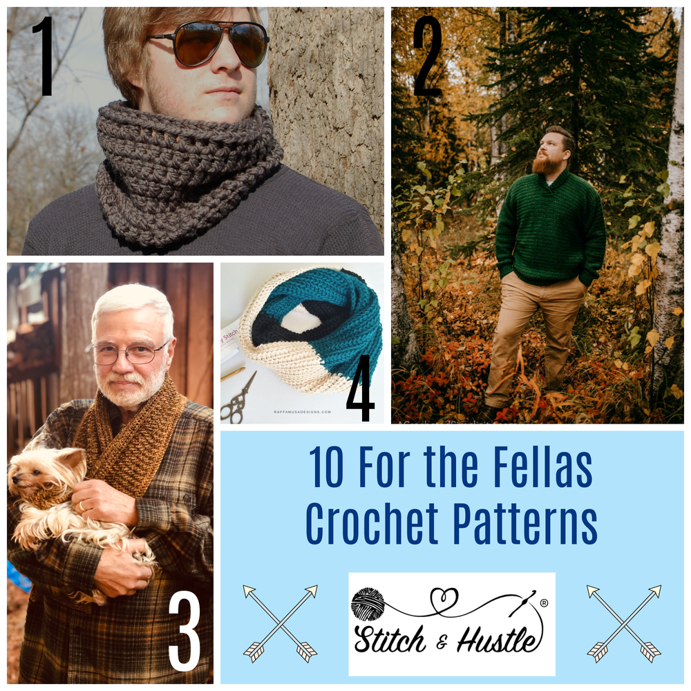 10 Free Crochet Patterns for Father's Day — Stitch & Hustle
