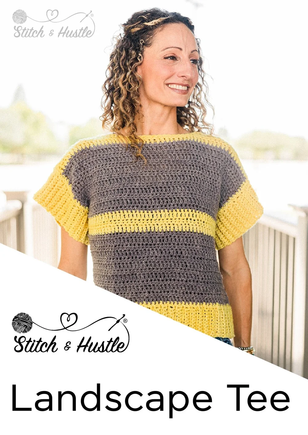 Landscape Tee Free Crochet Pattern — Stitch & Hustle