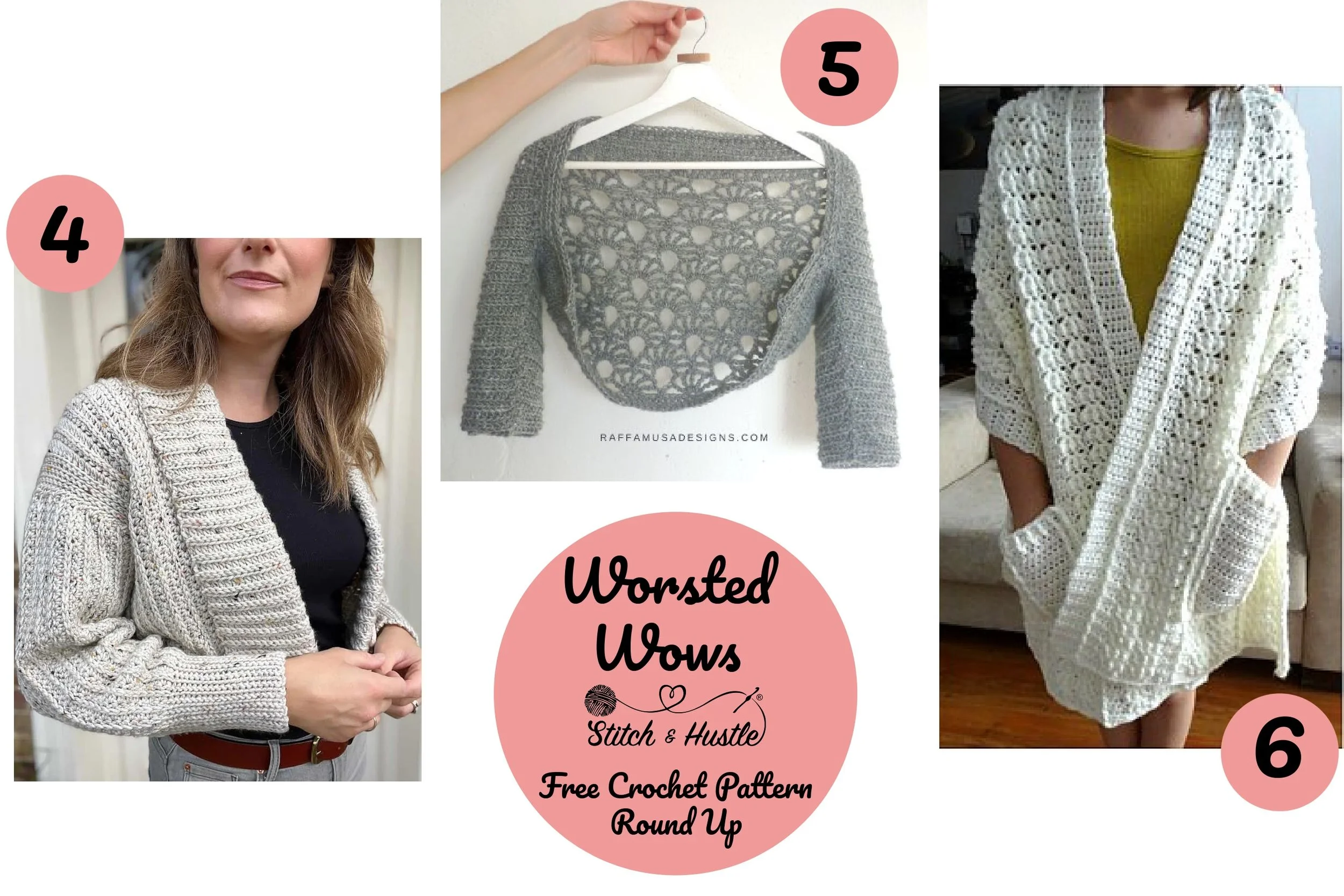 Worsted Wows: 12 Free Crochet Patterns Round Up — Stitch & Hustle