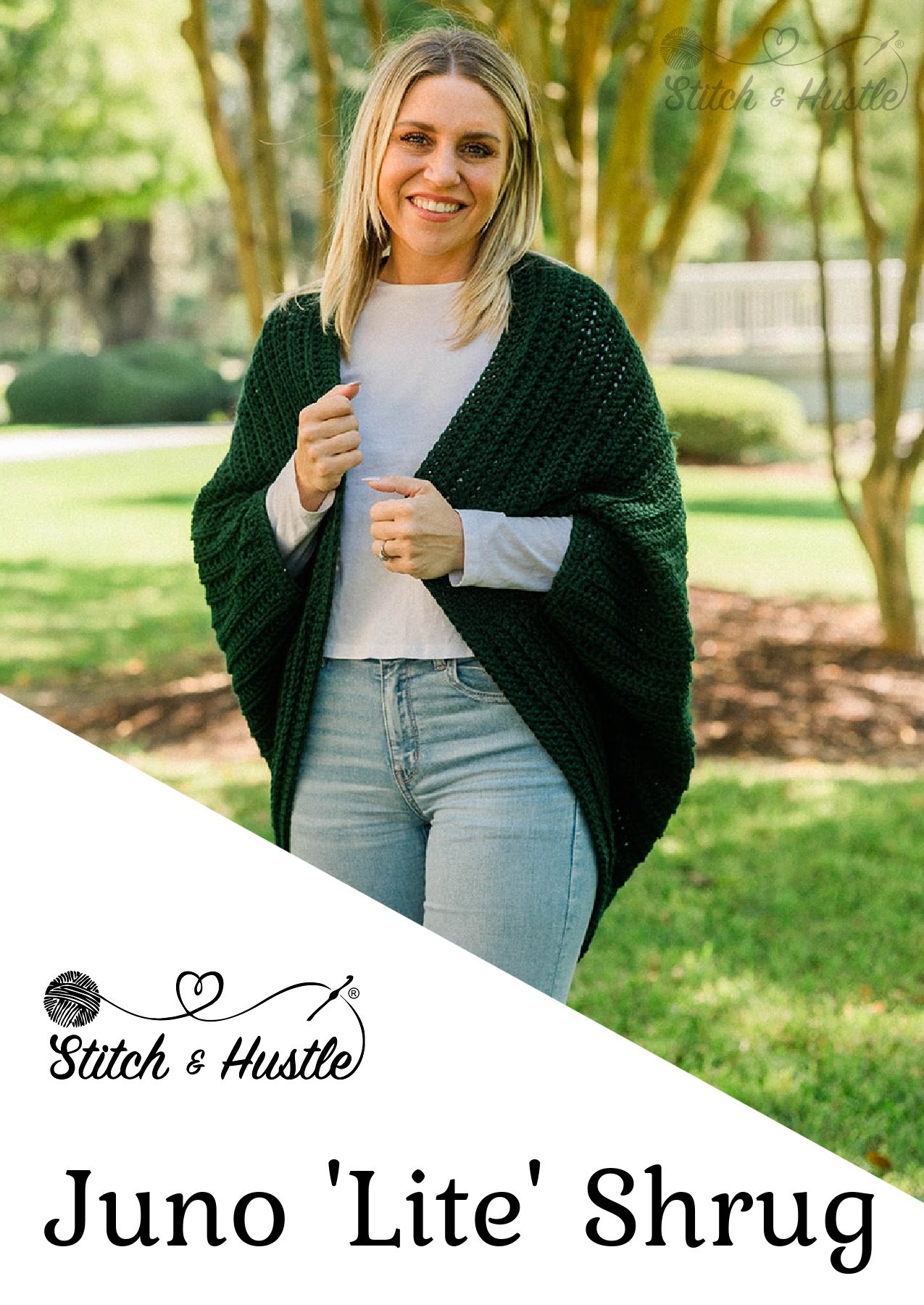 Juno 'Lite' Crochet Shrug Free Crochet Pattern — Stitch & Hustle