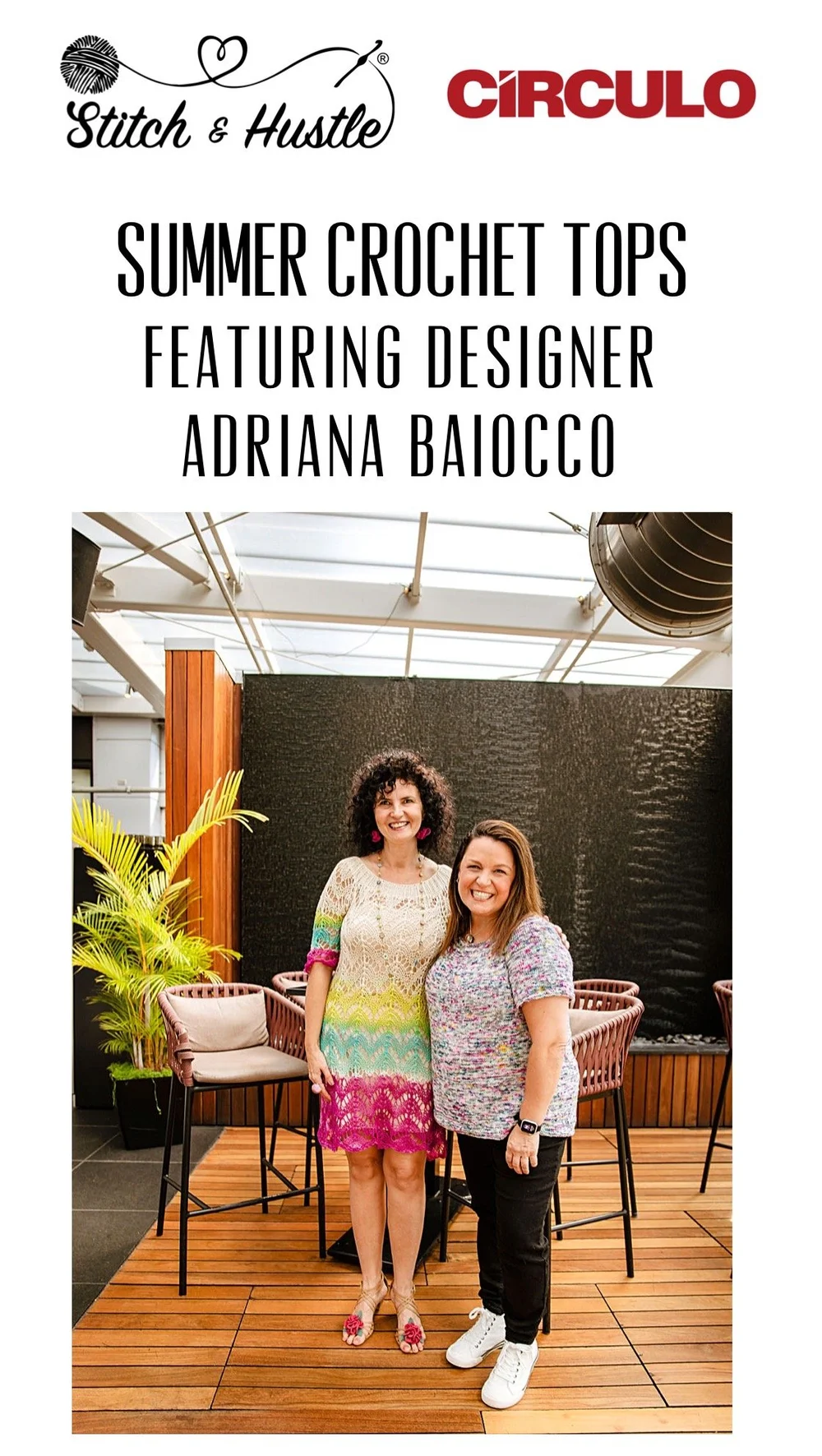 Circulo Yarns Cotton Summer Style Crochet Pattern Round Up — Stitch ...