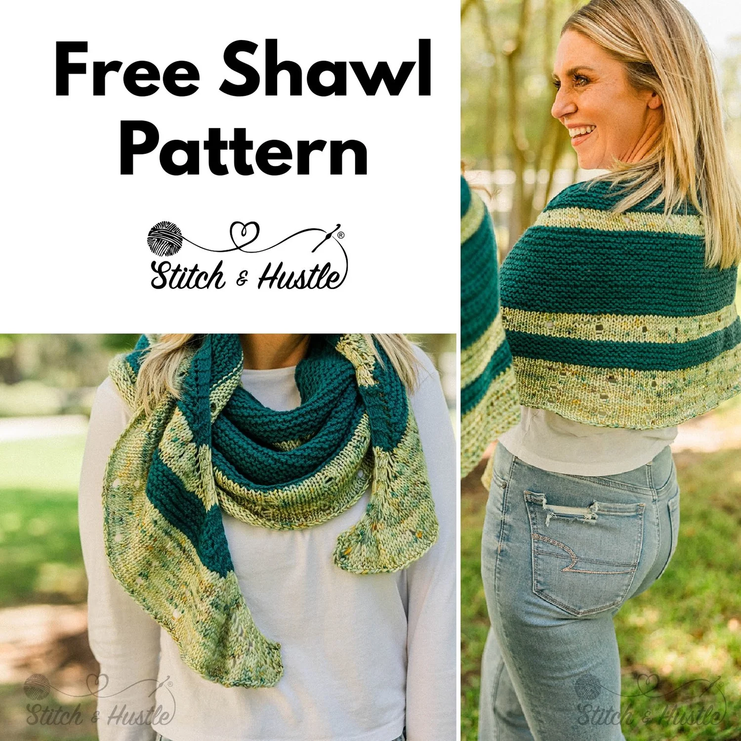 1824 South Side Chicago Knit Shawl Free Knitting Pattern — Stitch & Hustle