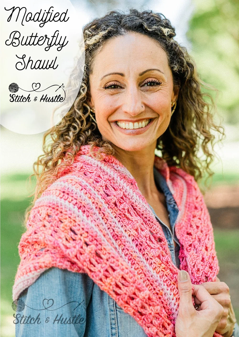 Modified Butterfly Shawl - Free Crochet Pattern — Stitch & Hustle