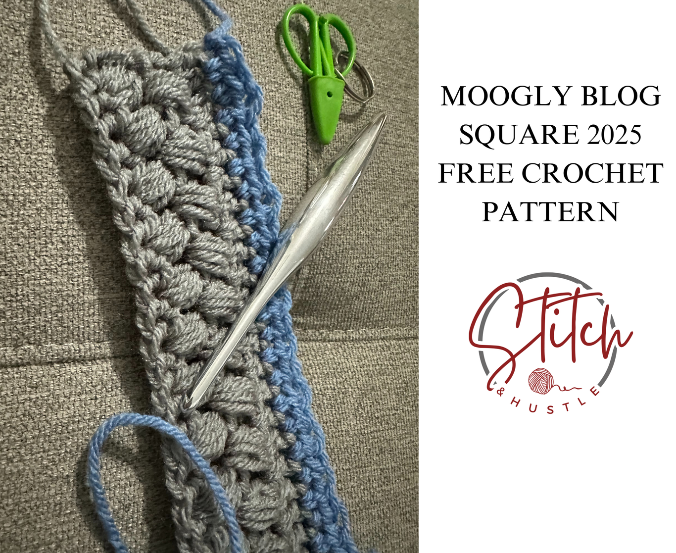 Moogly CAL 2025 Blanket Square — Stitch & Hustle