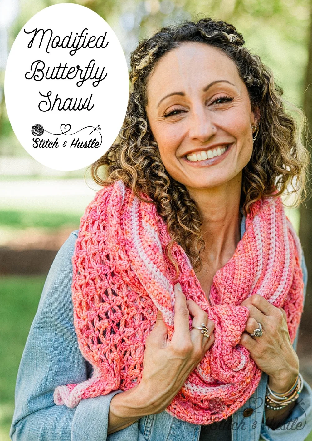 Modified Butterfly Shawl - Free Crochet Pattern — Stitch & Hustle