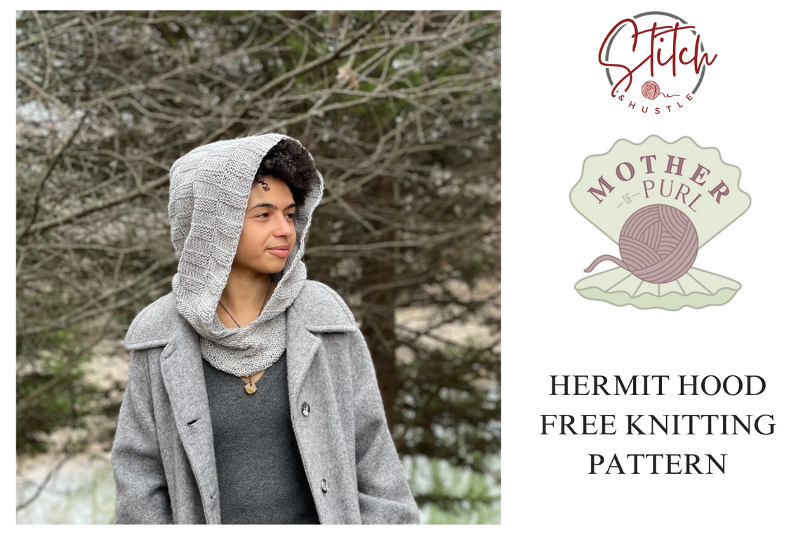 Hermit Hood Free Knitting Pattern — Stitch & Hustle