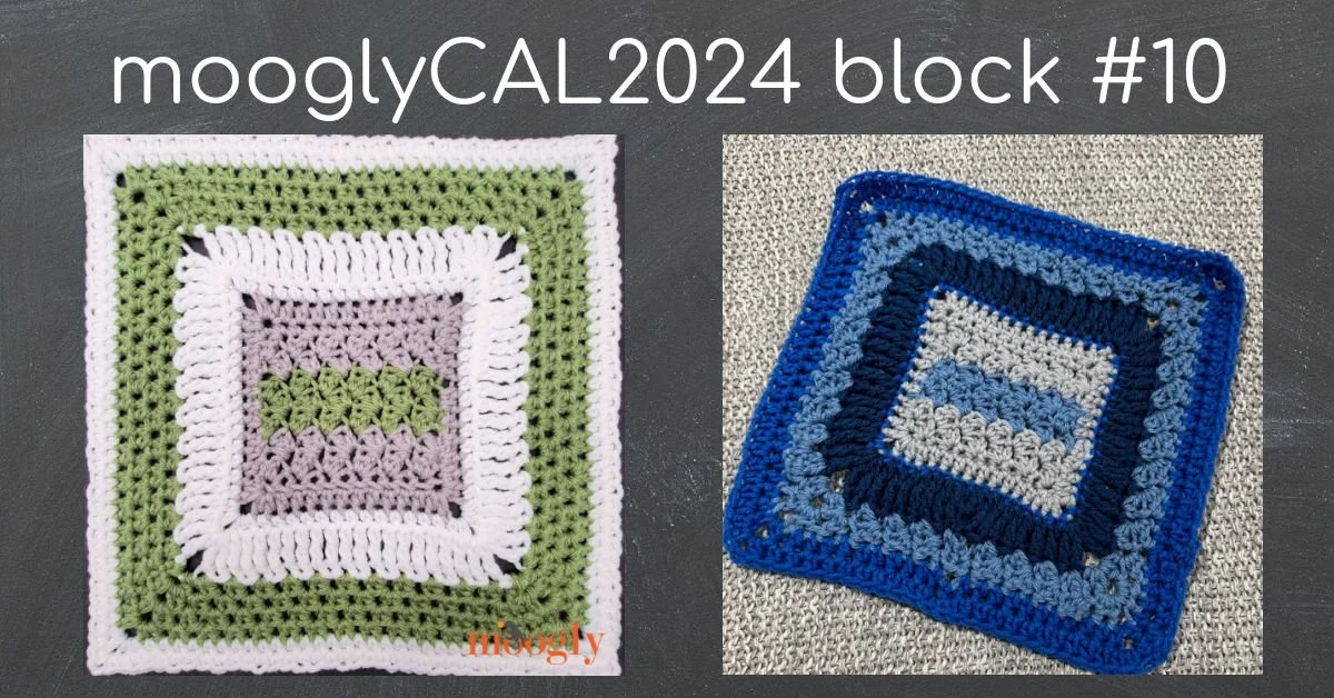 In A Dash Blanket Square Free Crochet Pattern for 2024 Moogly CAL ...