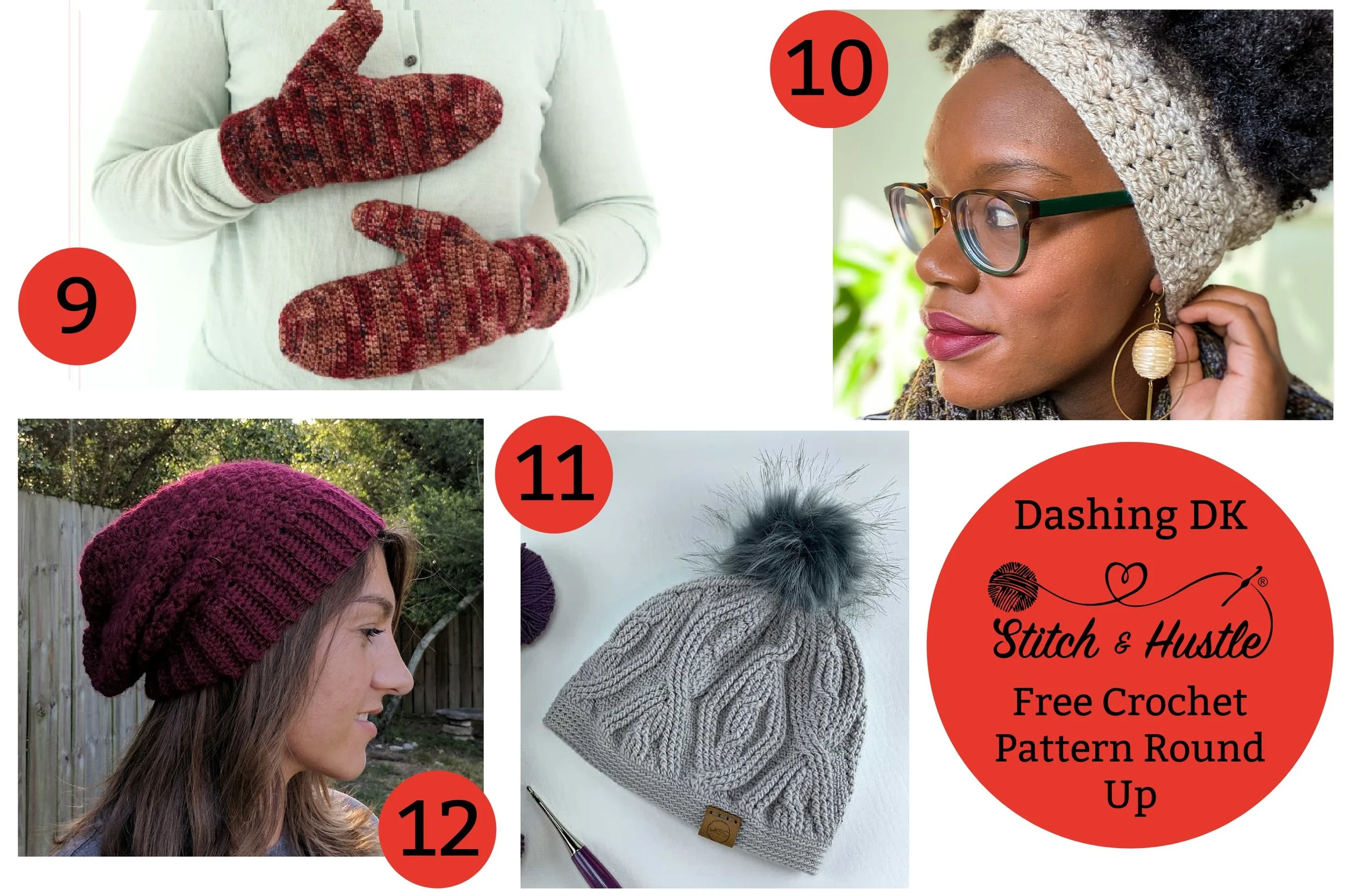 Dashing DK: 12 Free Crochet Patterns Round Up — Stitch & Hustle