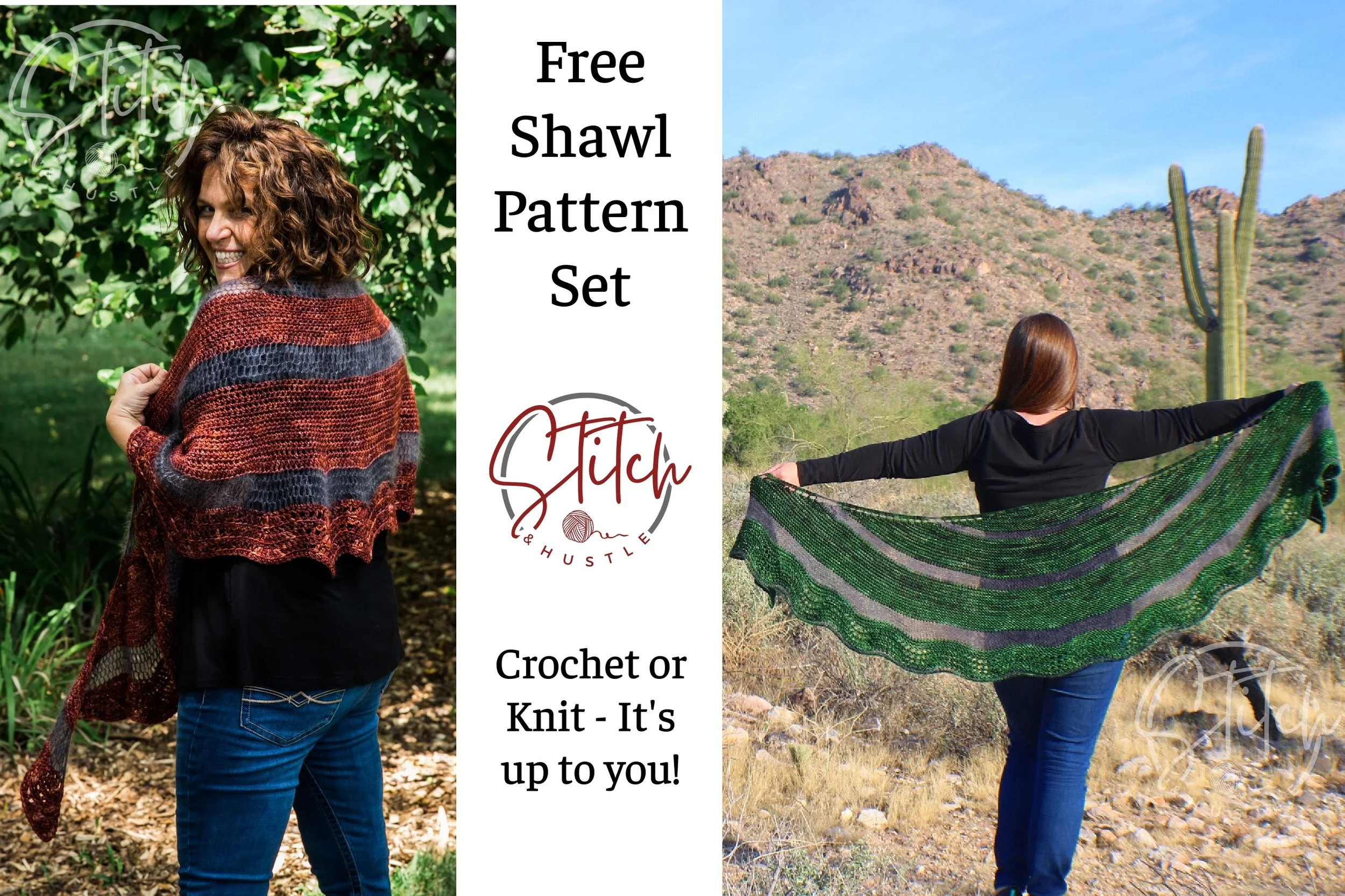 Dragon County Shawl Free Crochet Pattern — Stitch & Hustle
