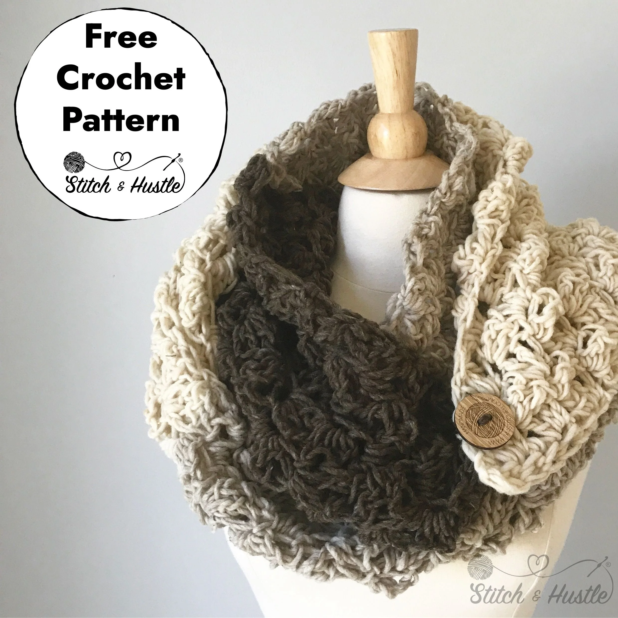 Kensington Brooklyn Tweed Scarf Free Crochet Pattern — Stitch & Hustle