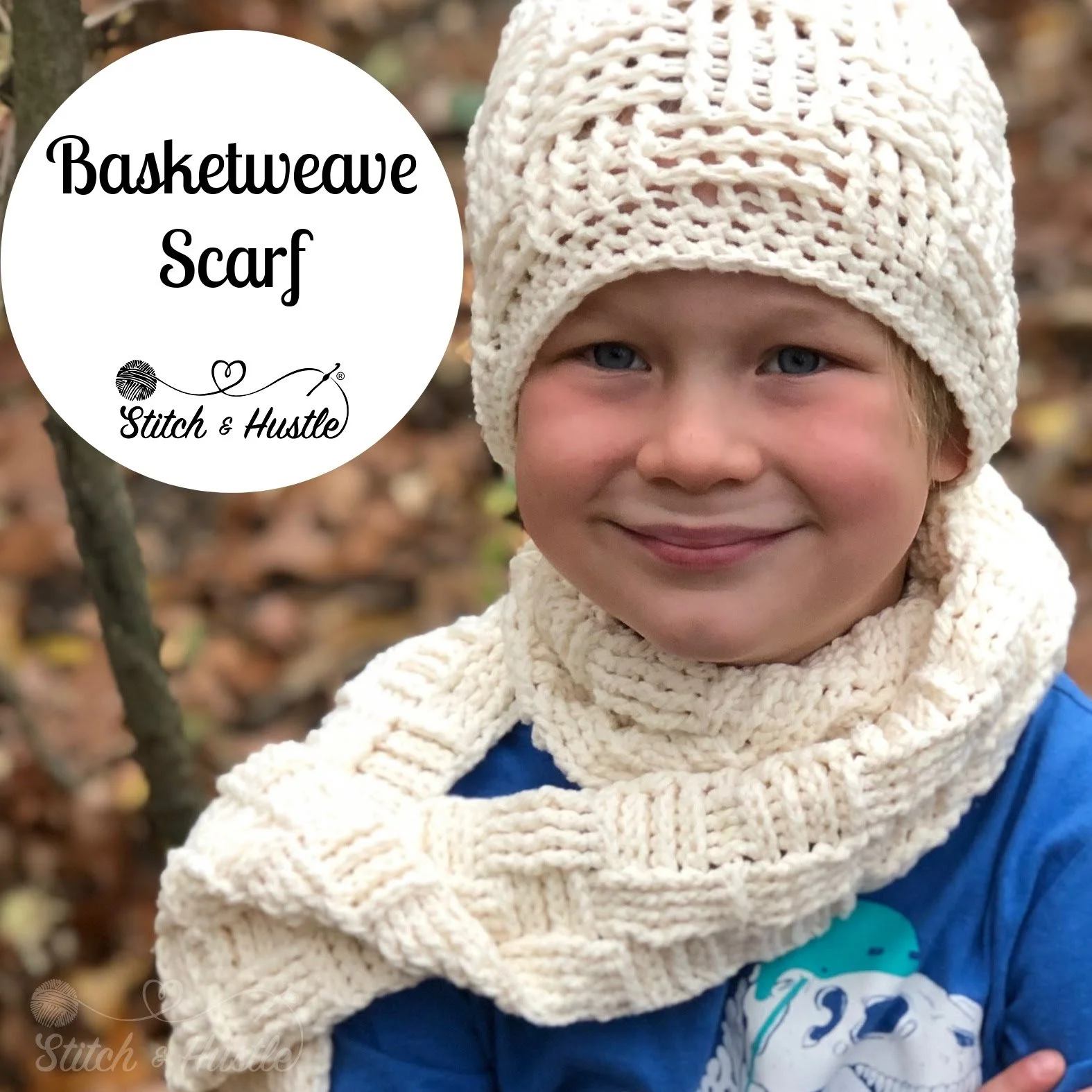 Basketweave Scarf Free Crochet Pattern — Stitch & Hustle