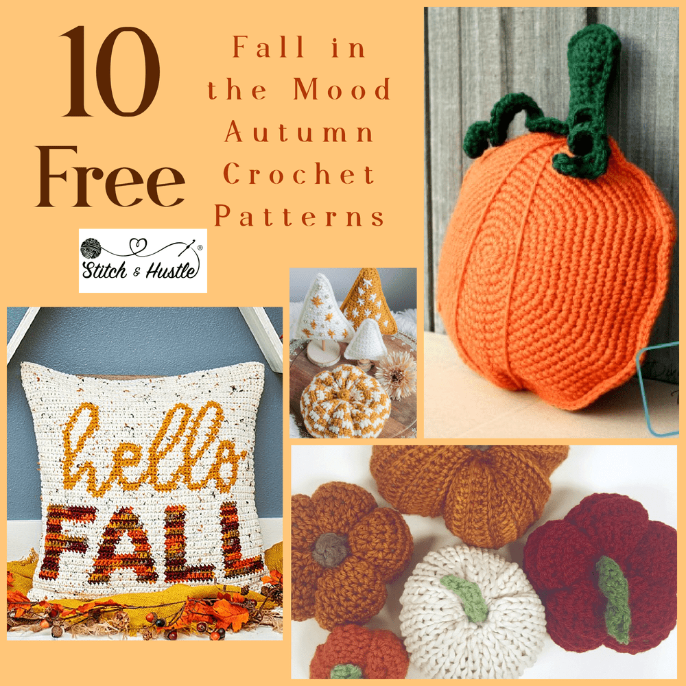 10 Free Fall in the Mood Autumn Crochet Patterns Round Up — Stitch & Hustle