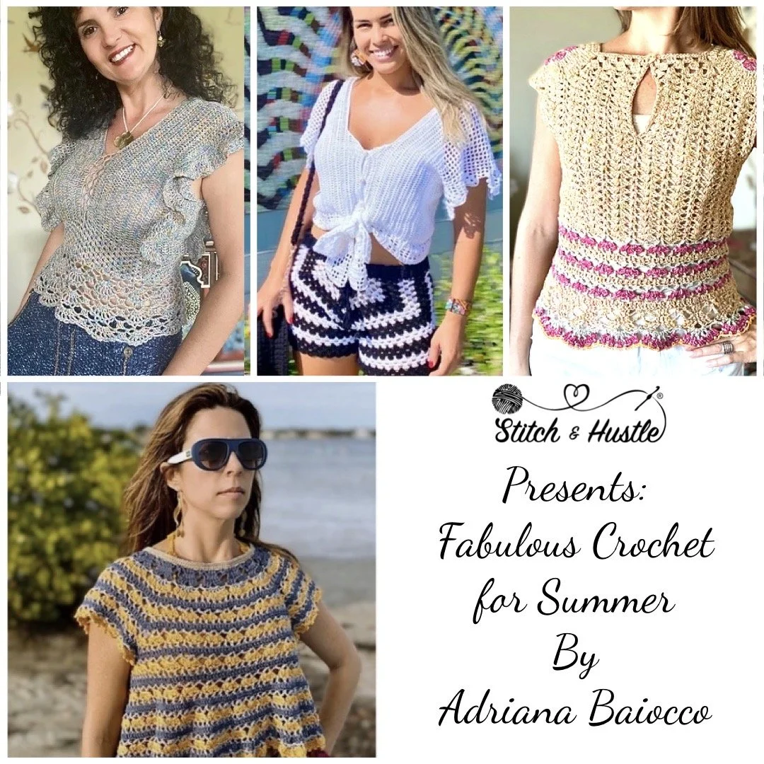Circulo Yarns Cotton Summer Style Crochet Pattern Round Up — Stitch ...