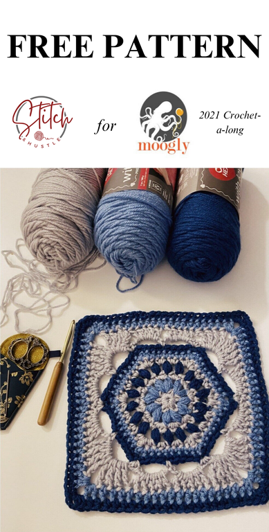 Cottage Square Free Crochet Pattern for 2021 Moogly CAL — Stitch & Hustle