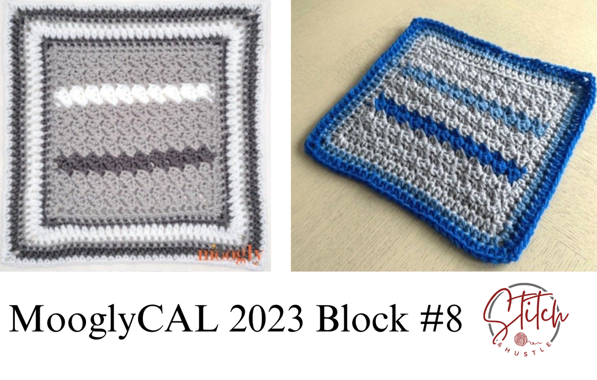 All Lined Up Blanket Square Free Crochet Pattern for 2023 Moogly CAL ...