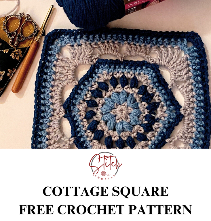 Cottage Square Free Crochet Pattern for 2021 Moogly CAL — Stitch & Hustle
