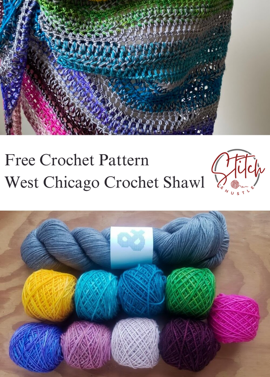 West Chicago Crochet Shawl Free Crochet Pattern — Stitch & Hustle