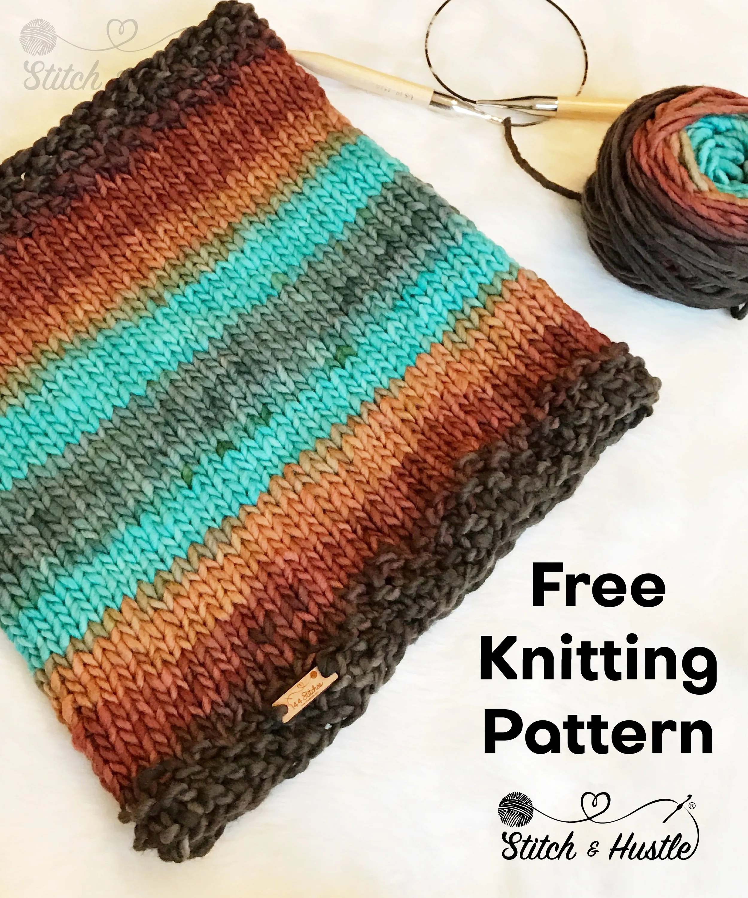 Hastings Cowl Snood Free Knitting Pattern — Stitch & Hustle