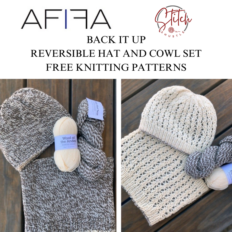 Back It Up Reversible Hat Free Knitting Pattern — Stitch & Hustle