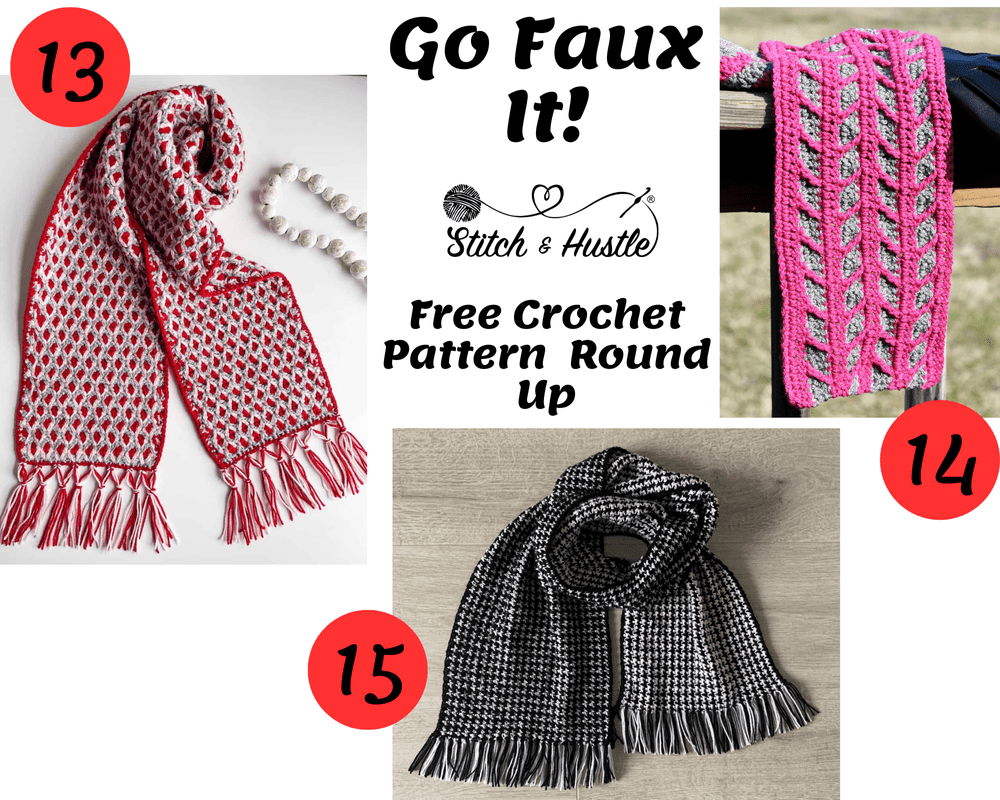 Go Faux It! Free Crochet Pattern Round-Up — Stitch & Hustle