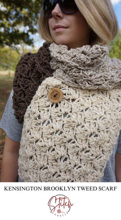 Kensington Brooklyn Tweed Scarf Free Crochet Pattern — Stitch & Hustle