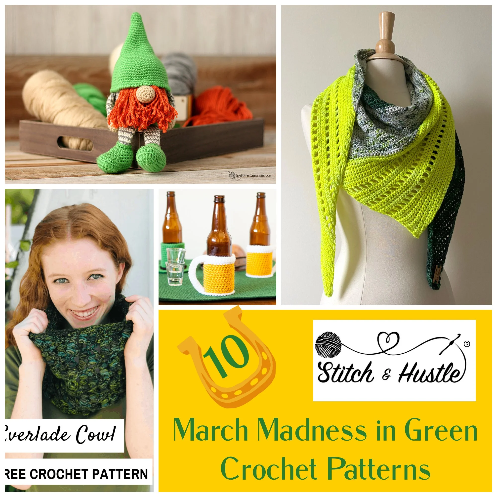 Celebrate March Madeness With This Collection Of Free Crochet Patterns ...