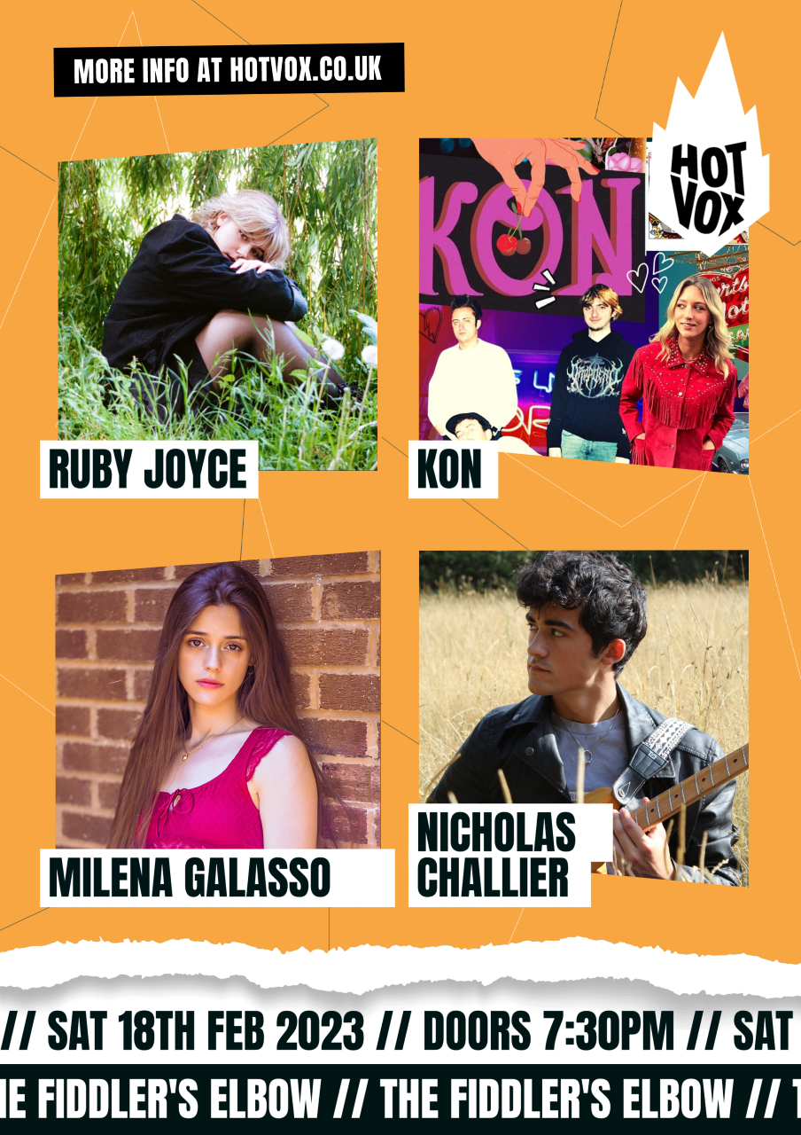 Live music gig event Camden London — The Fiddlers Elbow