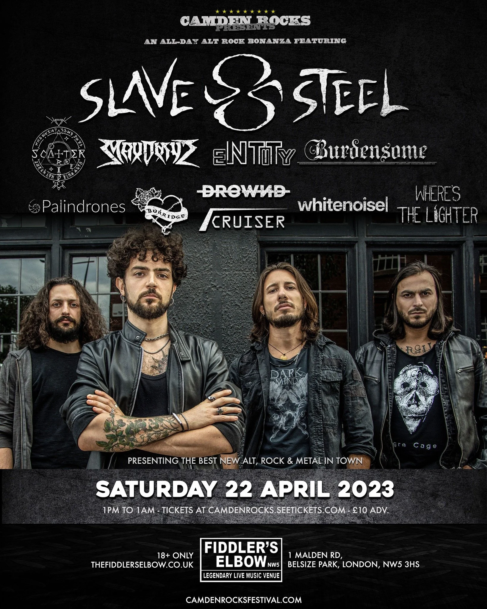 Live music gig event Camden London — The Fiddlers Elbow