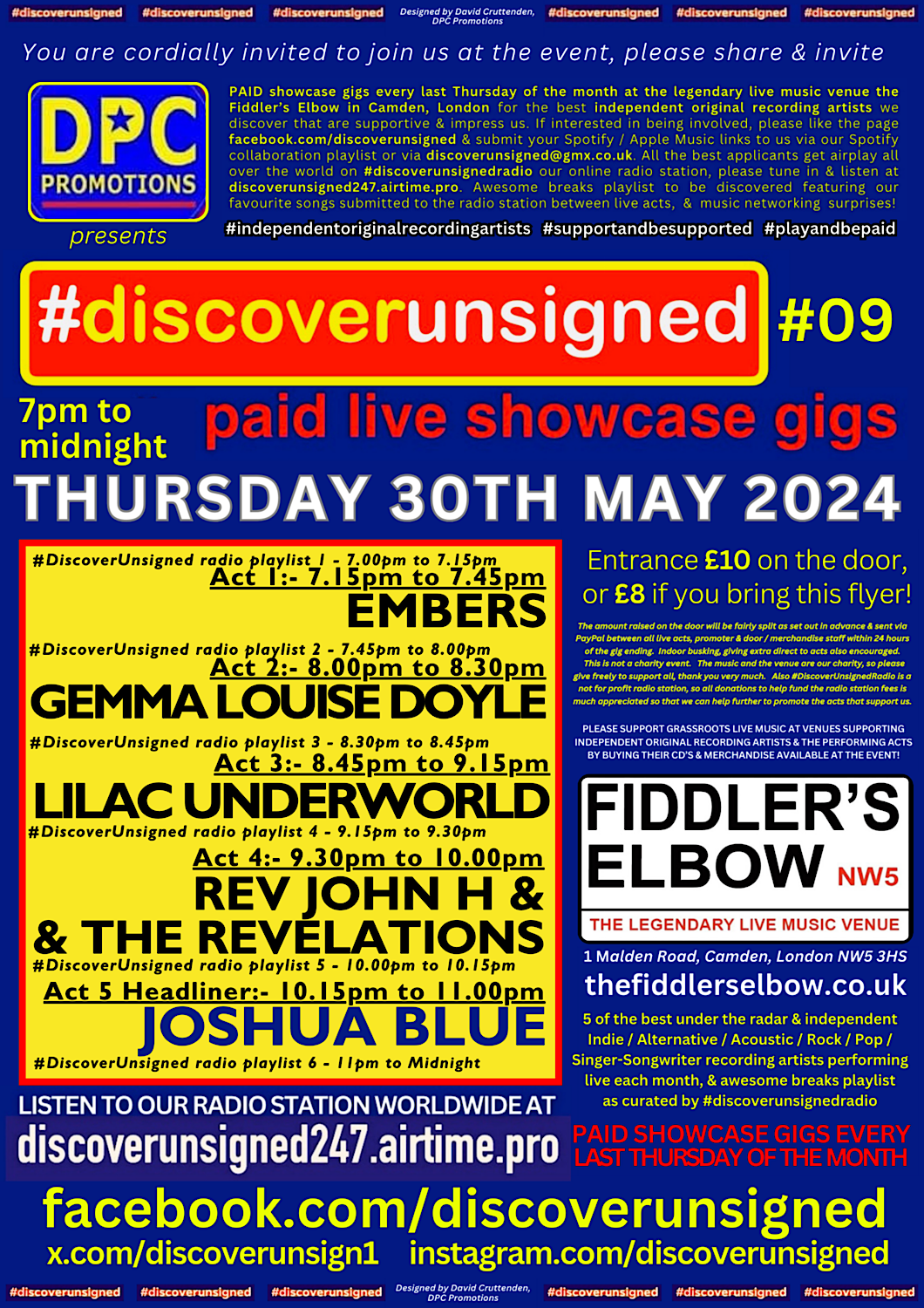 live gig — The Fiddlers Elbow