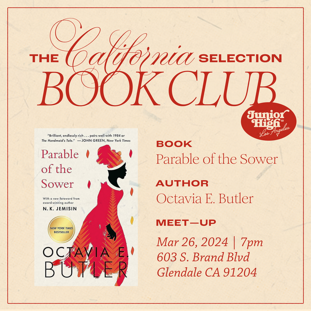 Junior High Book Club — Junior High