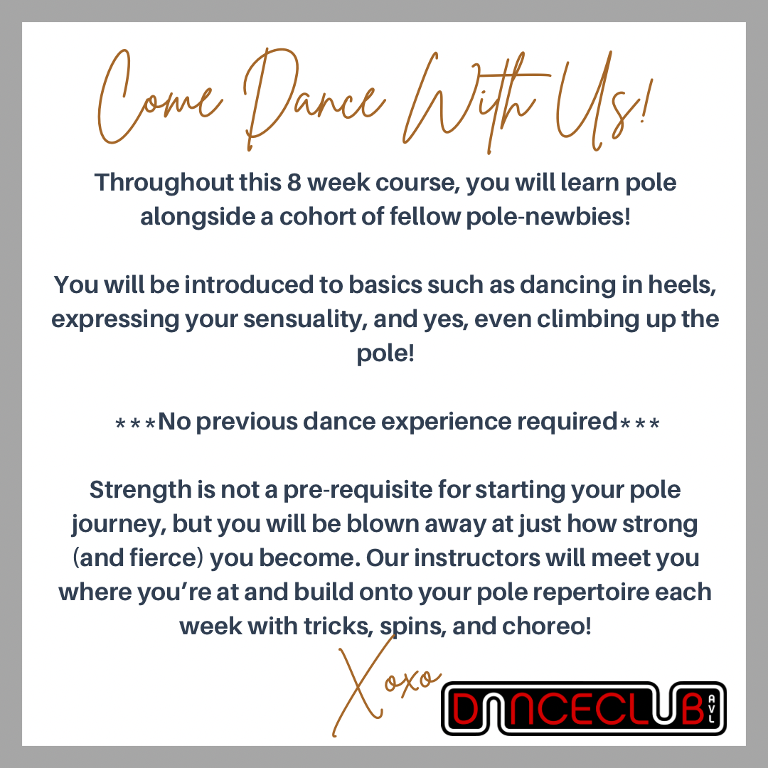 Intro to Pole Series — Dance Club Asheville