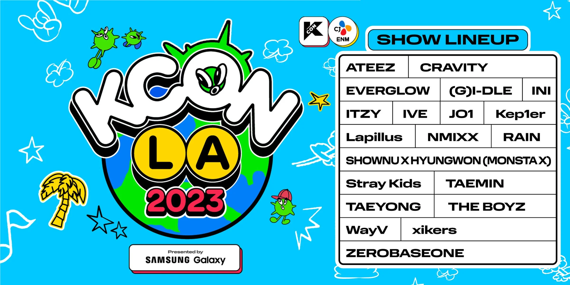 KCON LA 2023 Announces Full Artist Line-Up for Expanded 3-Day SHOW ...