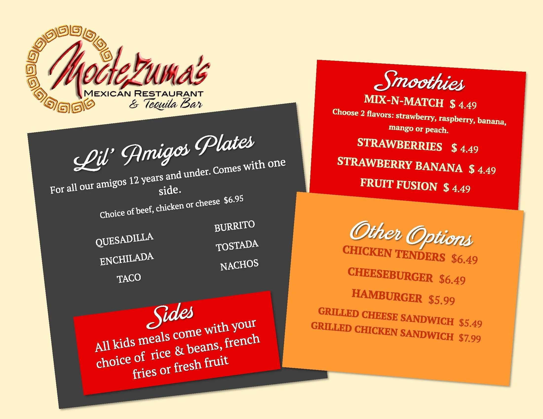 Gig Harbor Dinner — Moctezuma's Mexican Restaurant and Tequila Bar