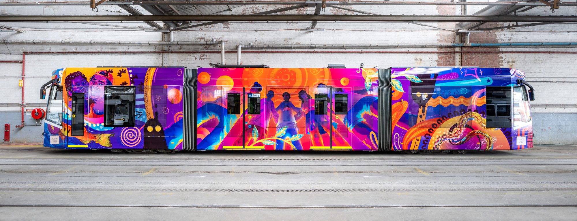 Rising Melbourne Art Trams 2023 — Karalinar