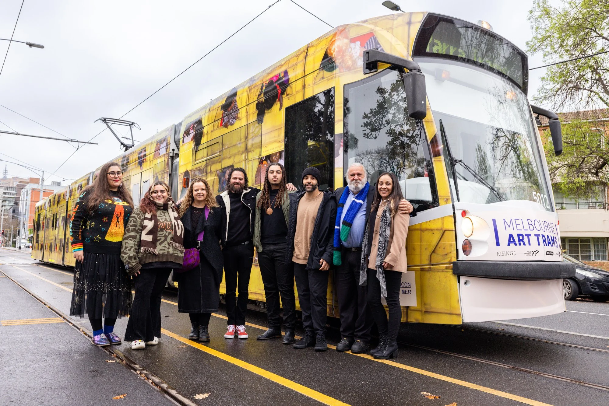 Rising Melbourne Art trams 2024 — Karalinar