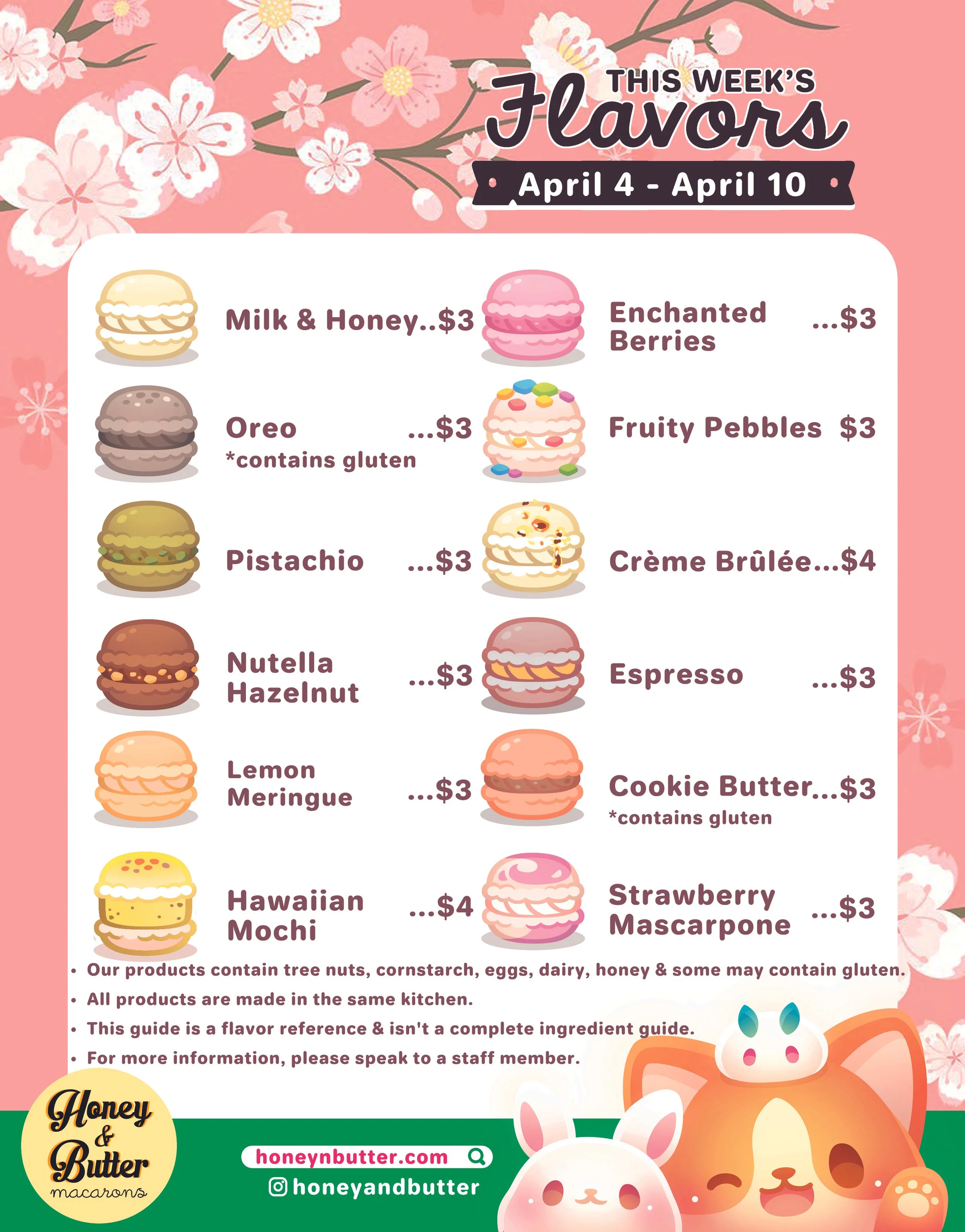 Honey & Butter Macarons