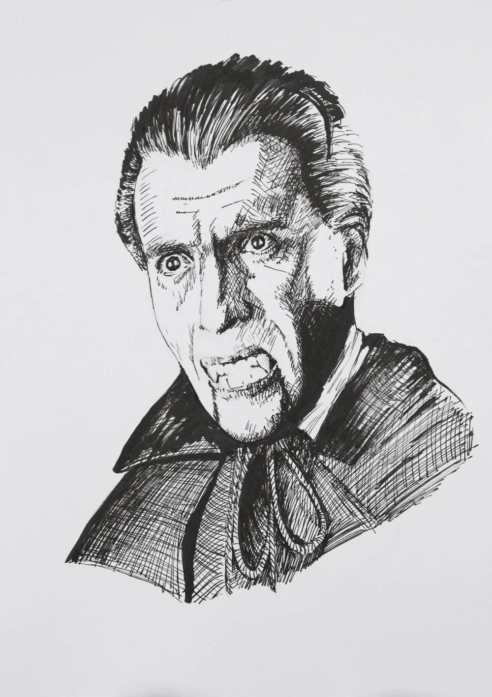 Classic Dracula Illustration