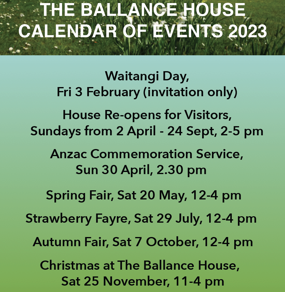News — ULSTER NEW ZEALAND TRUST AT THE BALLANCE HOUSE