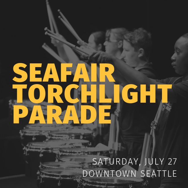 Seafair Torchlight Parade: Seattle JazzED Summer Second Line Project ...