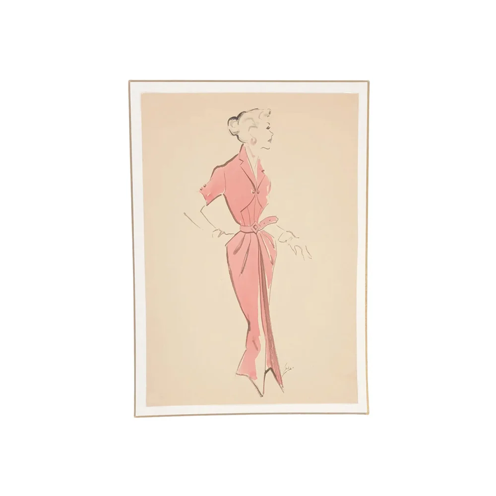 Vintage Fashion Illustrations