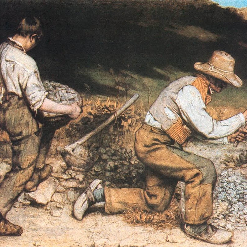 Courbet The Stone Breakers
