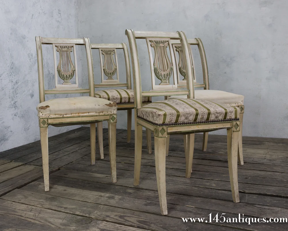 French Neoclassical Chairs