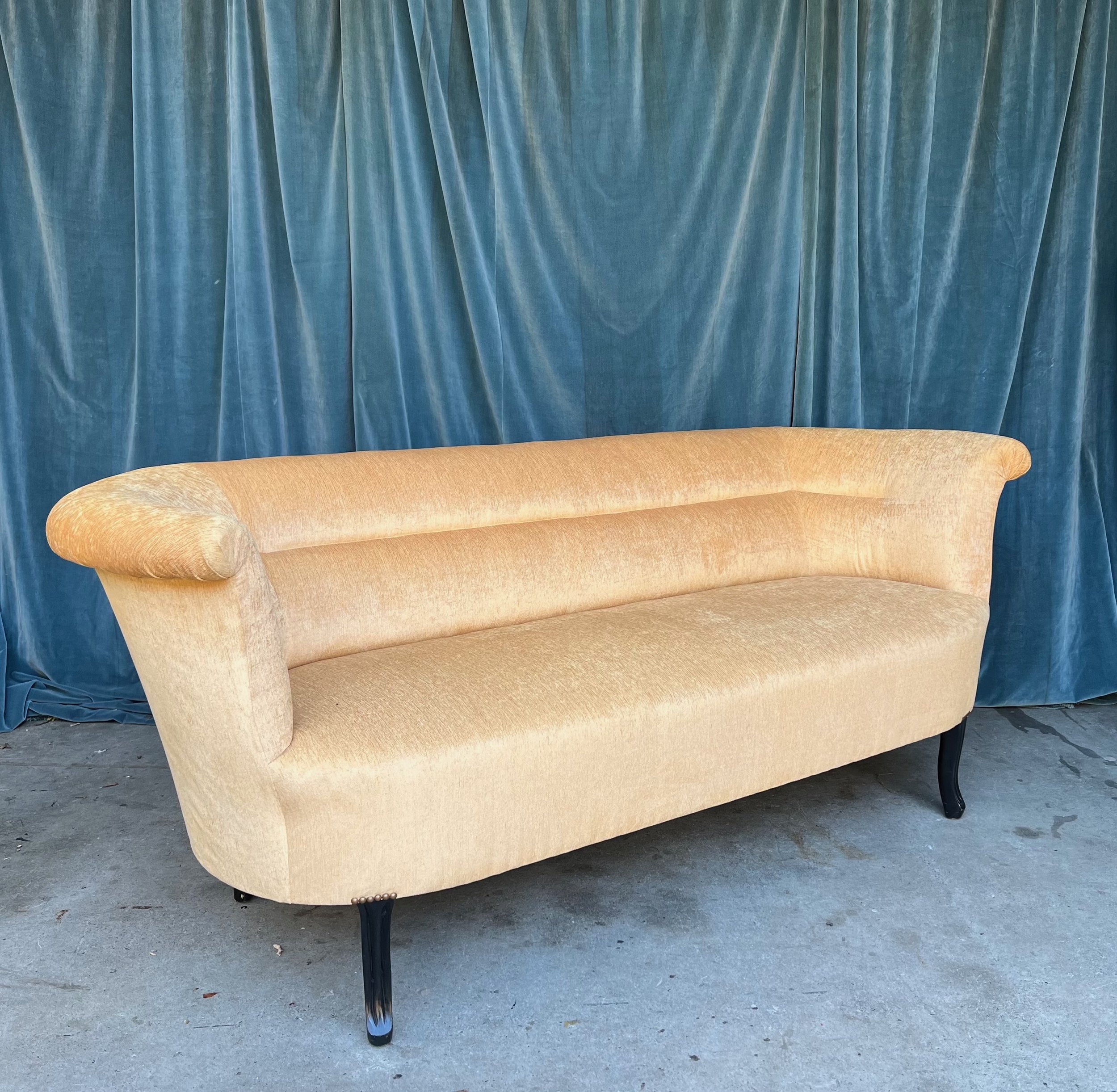Custom Made Art Deco Style Sofa (RS800) — 145 Antiques