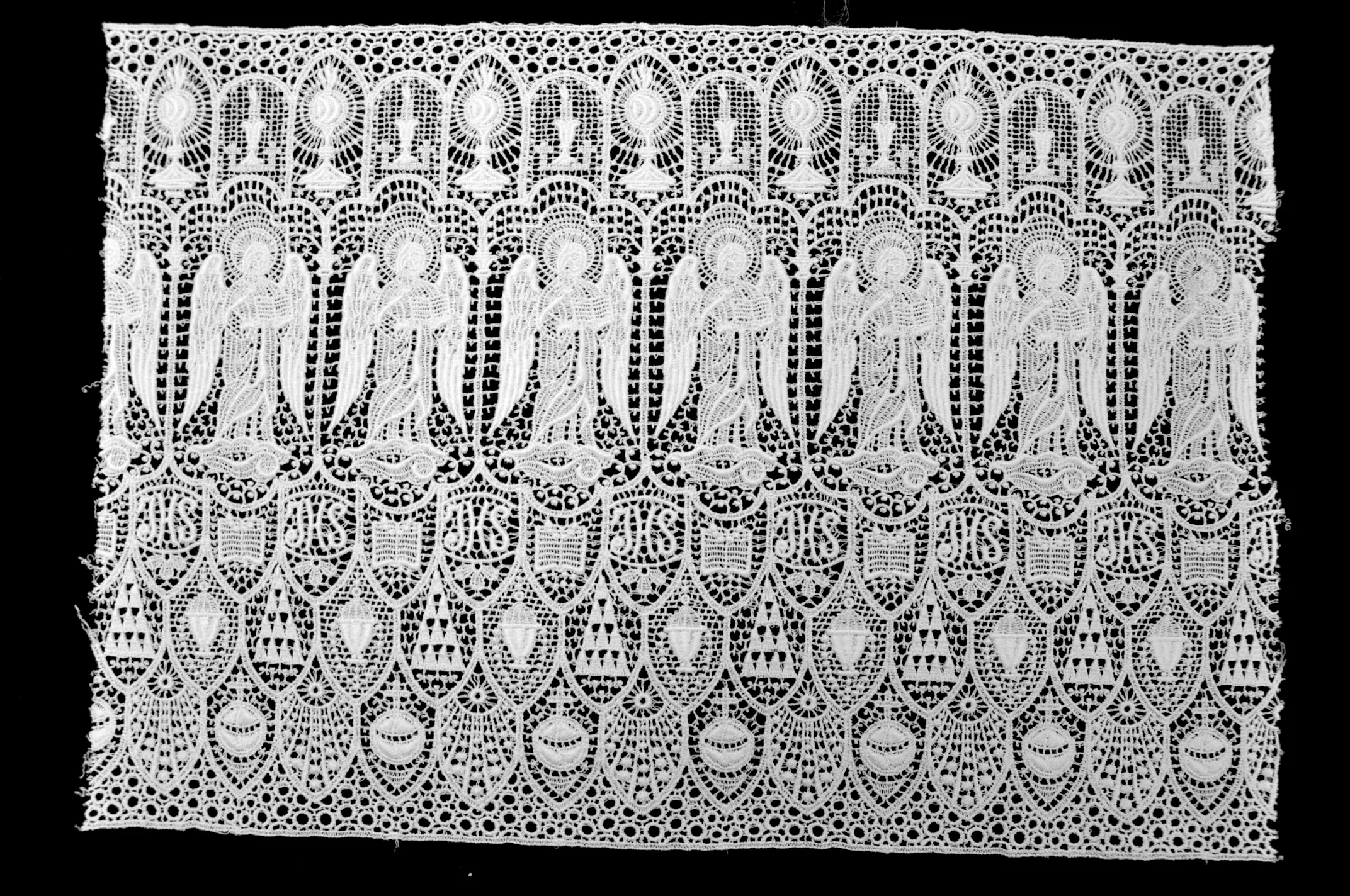 Albs: Vatican Style W/ 8.5" & 11" IHS Lace — The House of Hansen